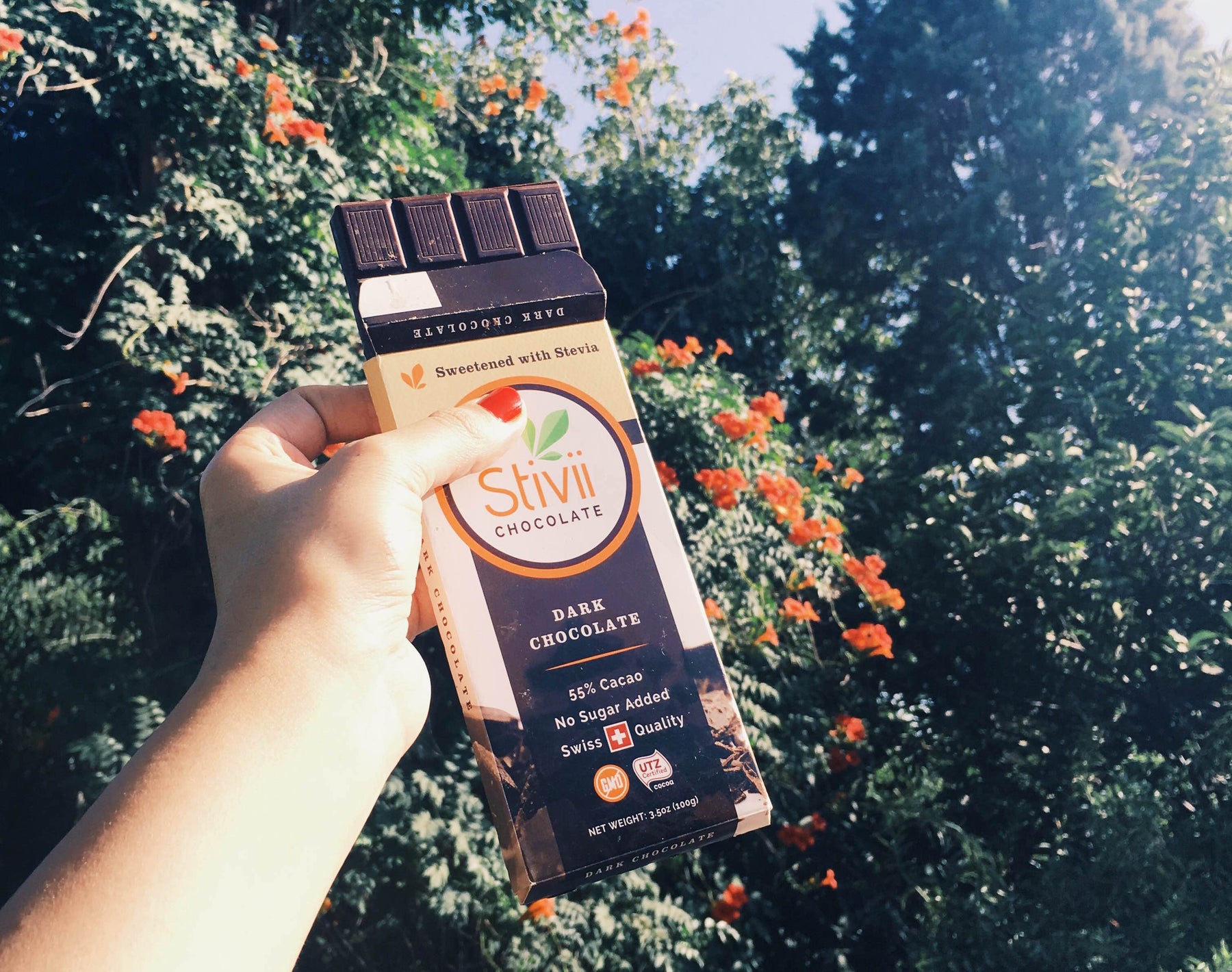 Stivii: Stevia Sweetened Dark Chocolates